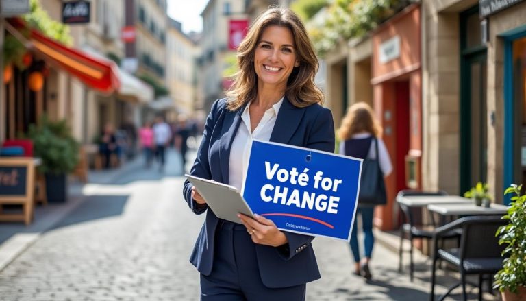 La maire de Montauban et le RN : une affiche de campagne qui suscite le ...